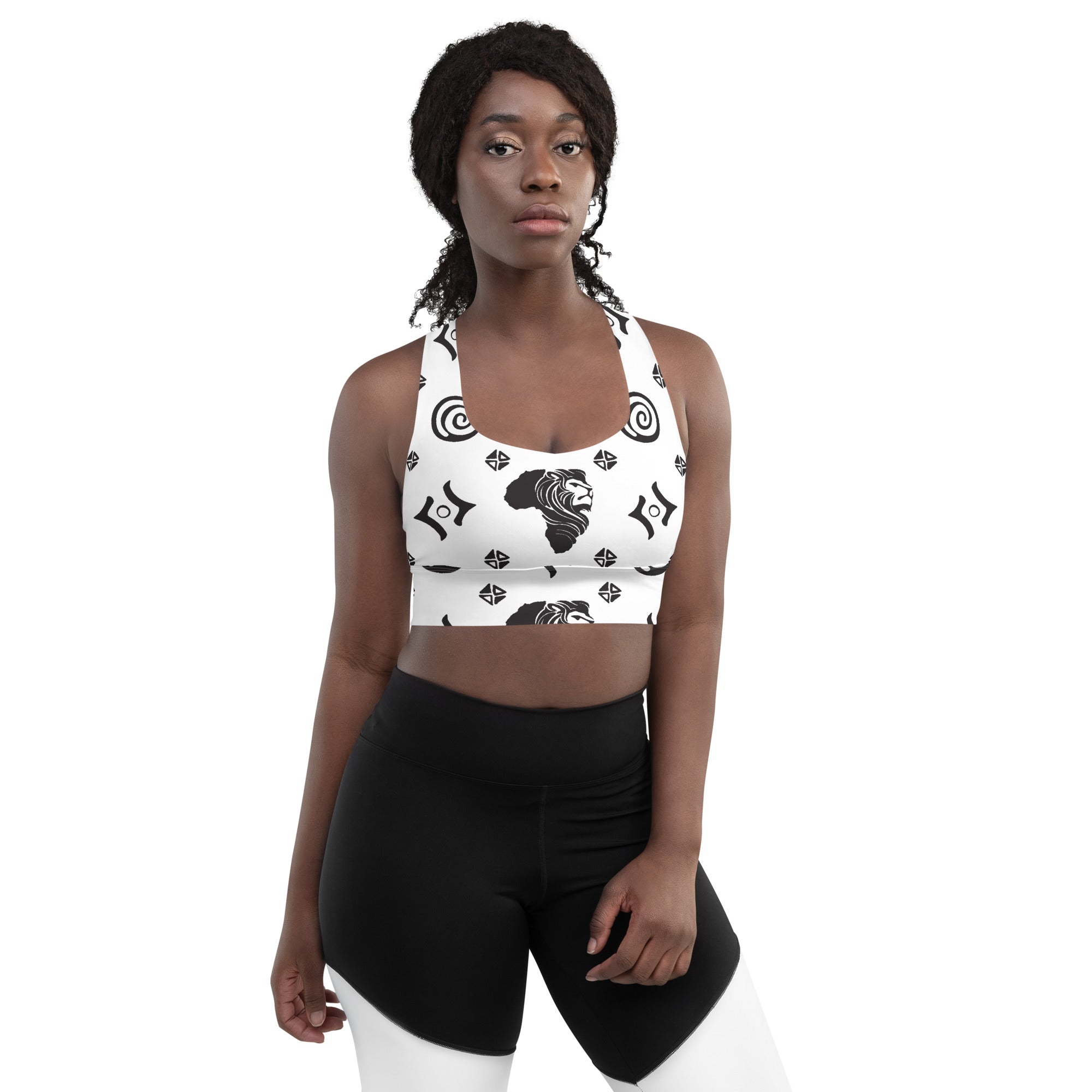 AR Longline Sports Bra – AfricanRich